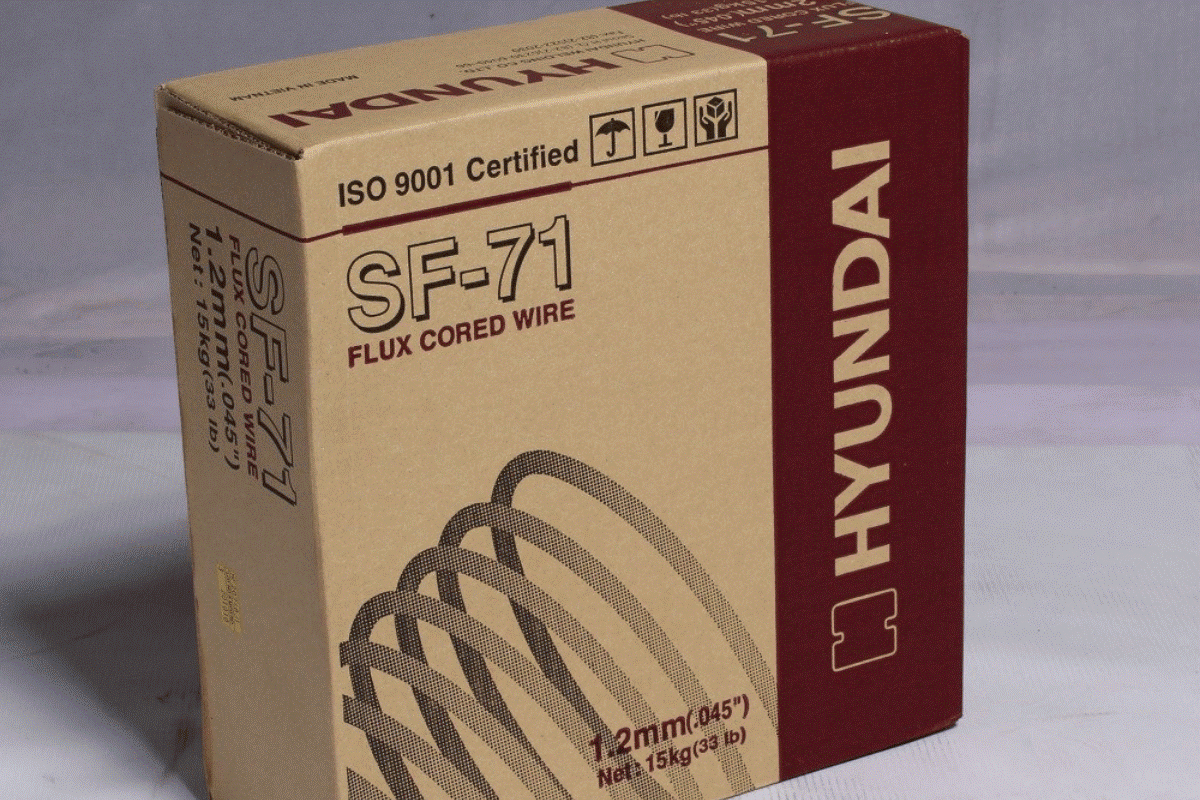 Hyundai Welding Flux Cored Wire FCAW, Electrode Wires in Dubai, UAE