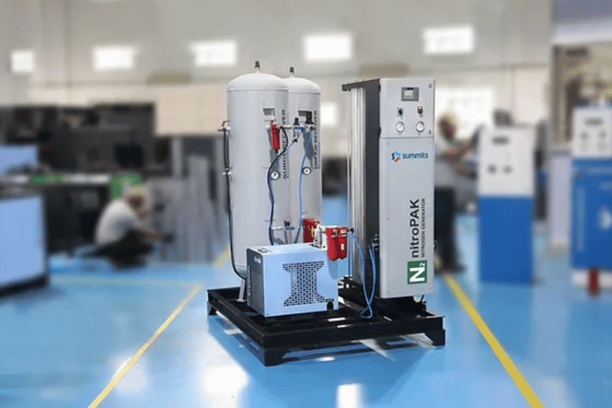 Industrial Nitrogen (N2) Generator with Compressor in Dubai, UAE
